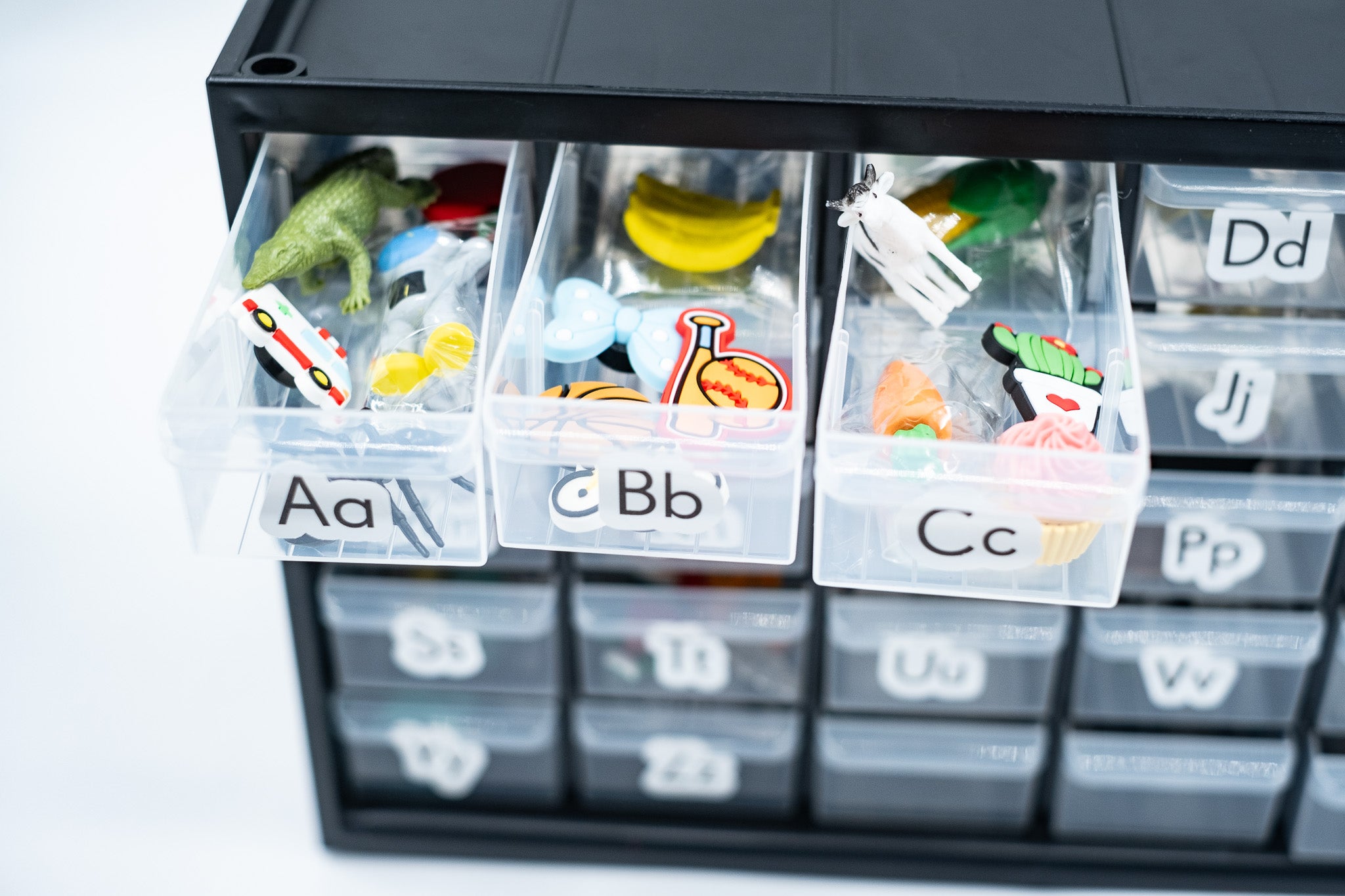 ABC Mini Objects Kit with Drawer Storage – Sensory Phonics